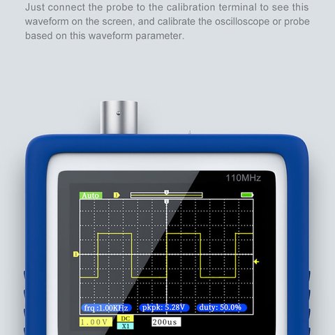 Digital Oscilloscope FNIRSI 1C15+ - ToolBoom